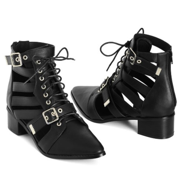 City Chic | Shoes | City Chic Wide Fit Solange Ankle Boot Black | Poshmark